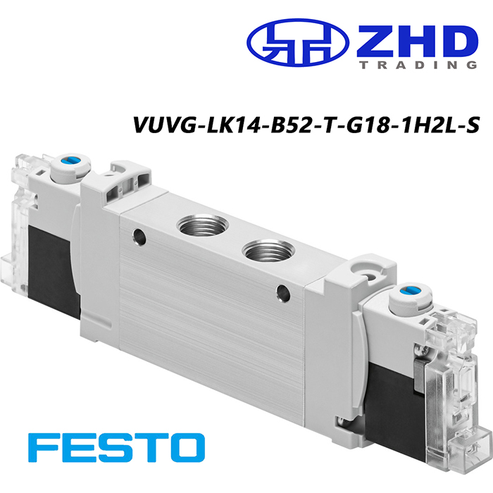 Solenoid Valve Vuvg Lk14 B52 T G18 1h2l S Festo